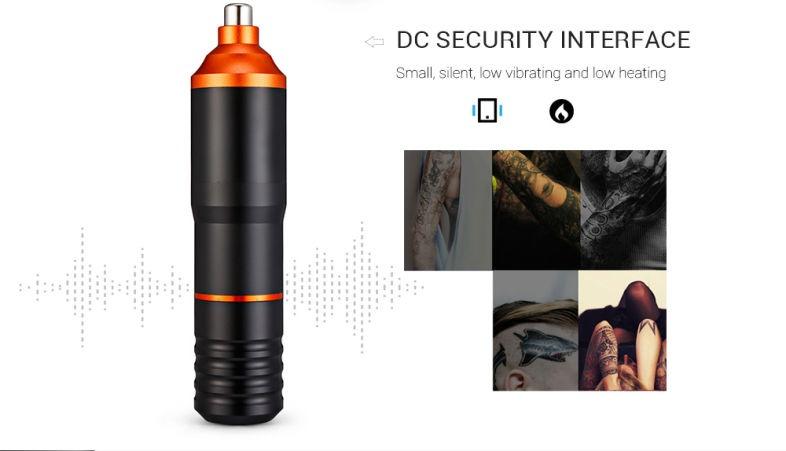 Tattoo Rotary Machine Pen Motor Gun for Eyebrow Body Makeup Art, TV ...