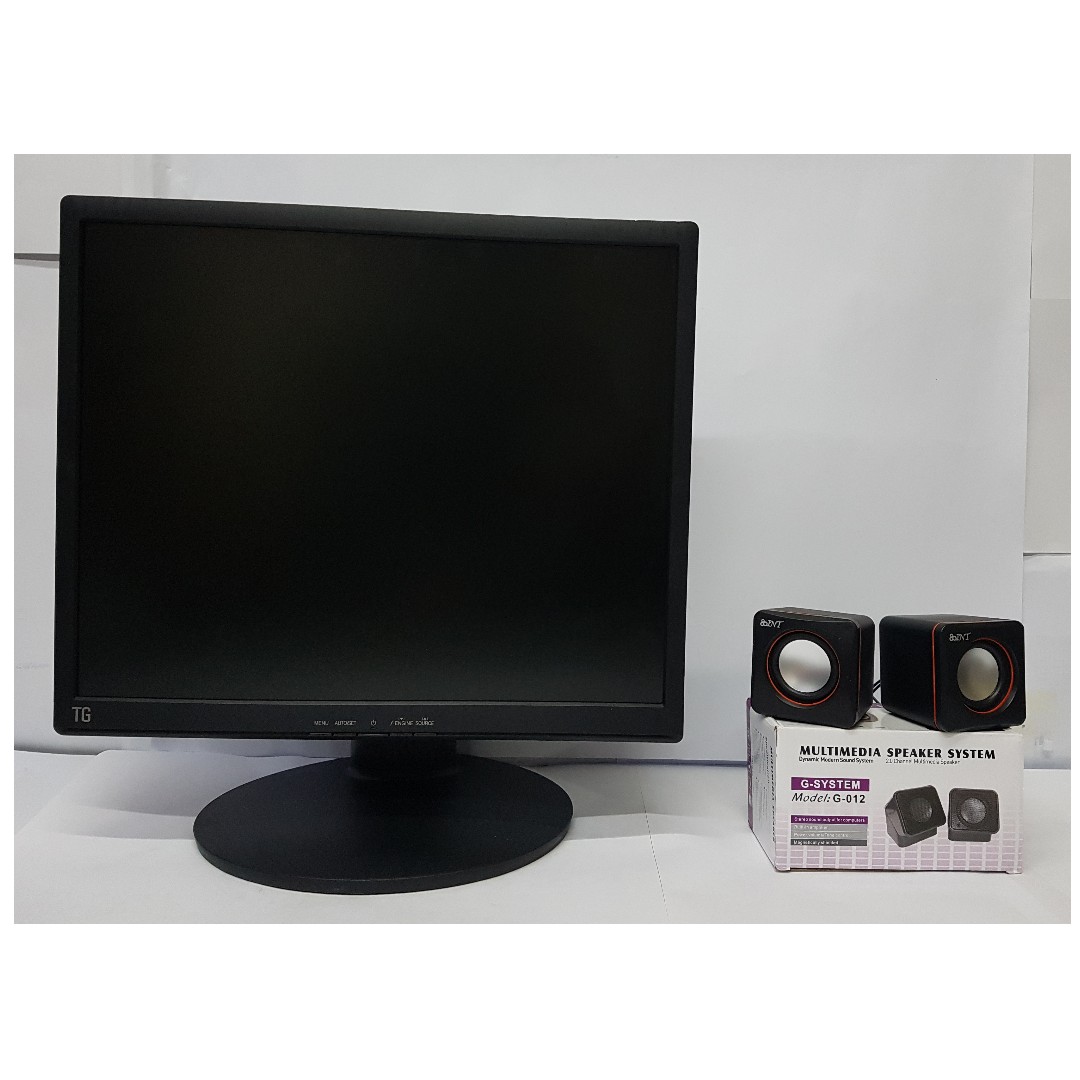 TG Sambo TGL 192G 19-inch LCD Monitor with Portable PC Speaker INT ...