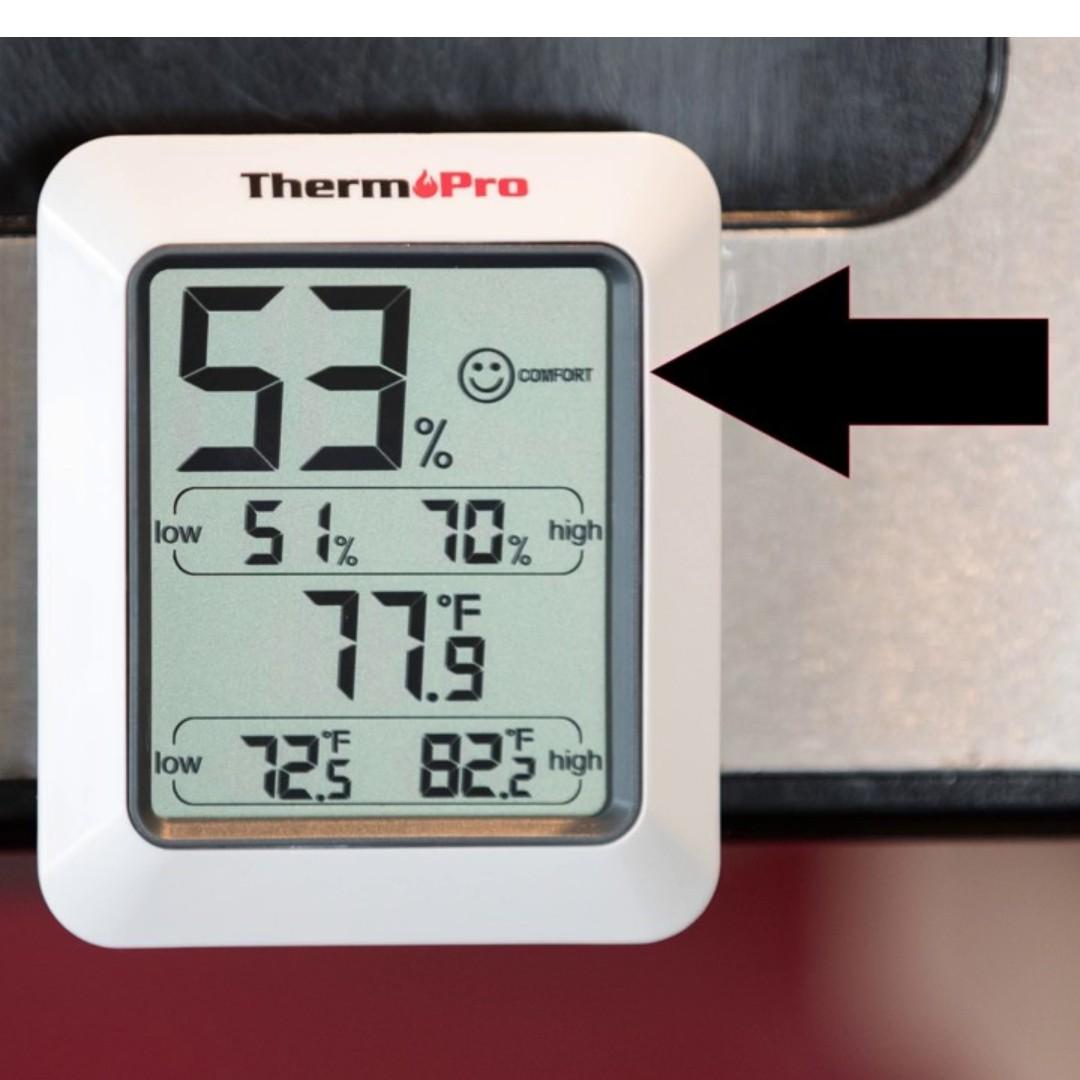 Thermpro TP-50 Humidity and Temp Monitor, Health & Nutrition, Health ...