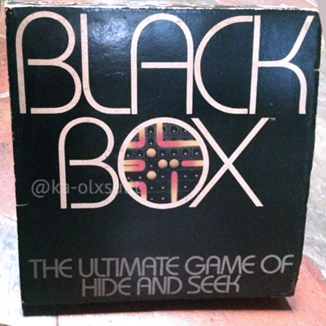Vintage Black Box: The Ultimate Game of Hide and Seek 1978, Hobbies ...