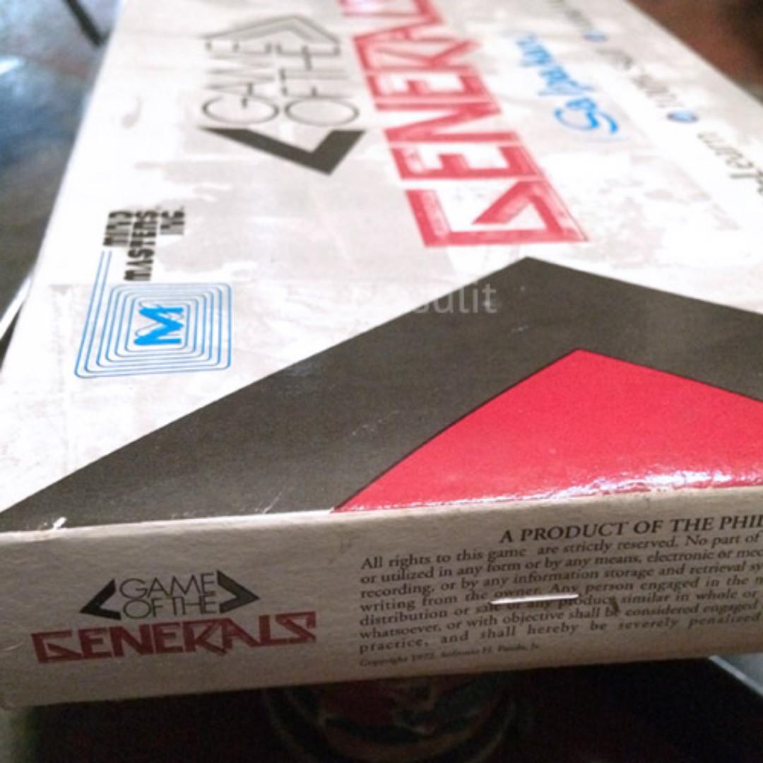 [UPDATE] Vintage Game of the Generals/Salpakan 1981 Package, Hobbies ...