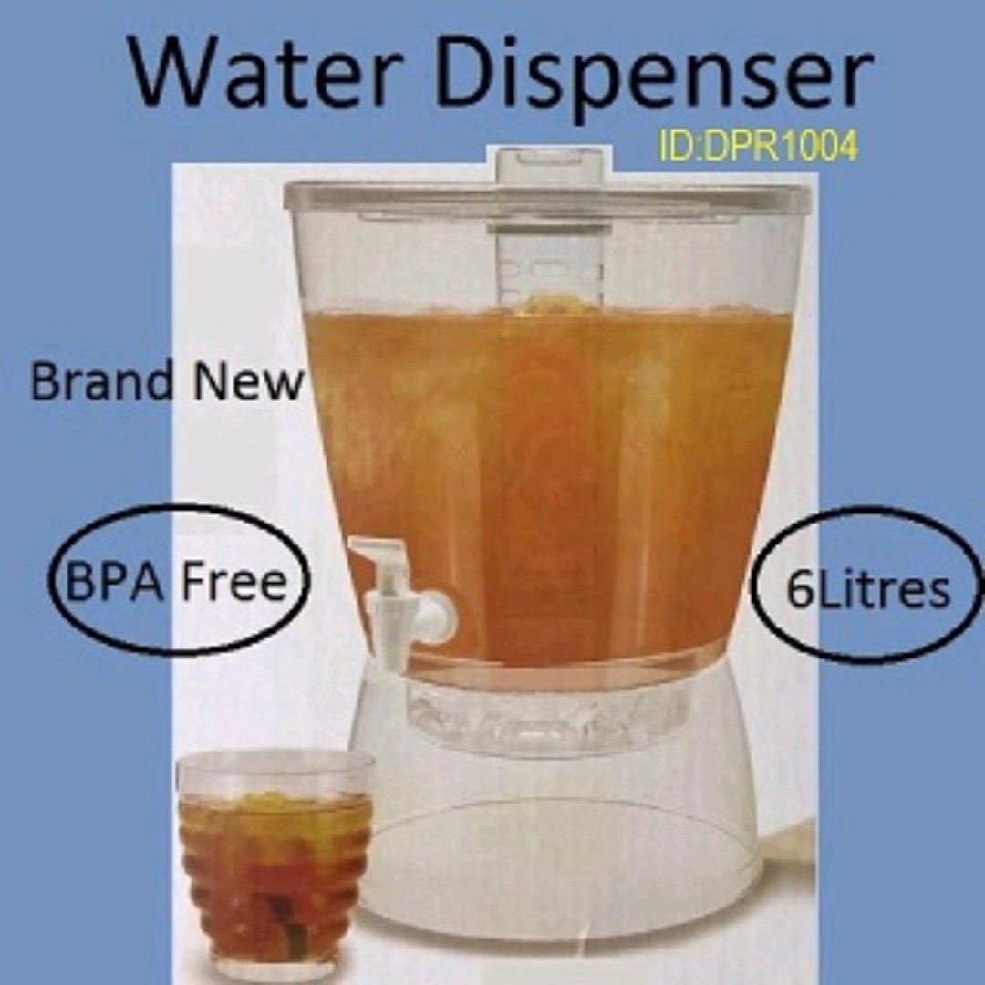 Water Dispenser - With Flavor Infuser - Plastic - Brand New in Packing ...