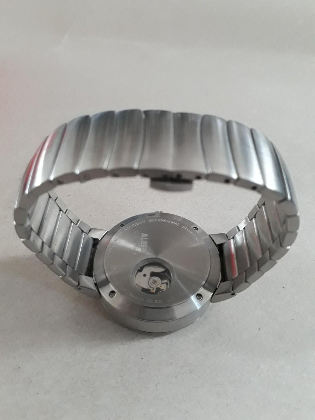 Alessi automatic watch (designer alessi), Luxury, Watches on Carousell