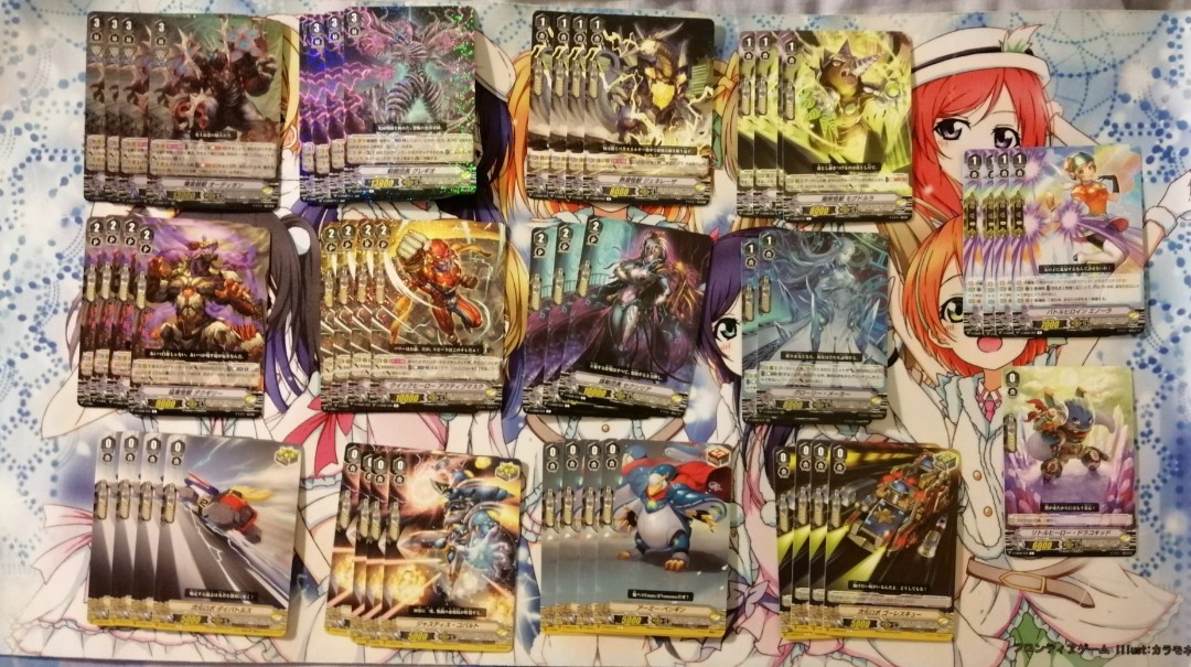 Cardfight vanguard (V-series) Budget Dimension Police Deck, Hobbies ...