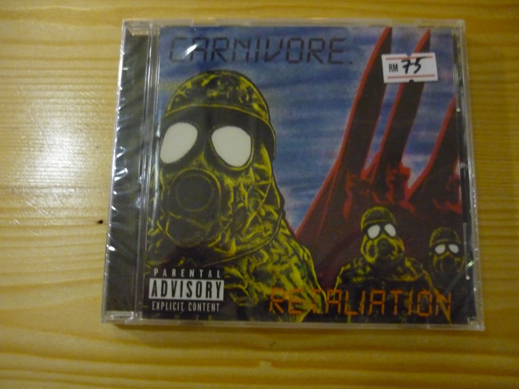 CARNIVORE - Retaliation CD, Hobbies & Toys, Music & Media, CDs & DVDs ...