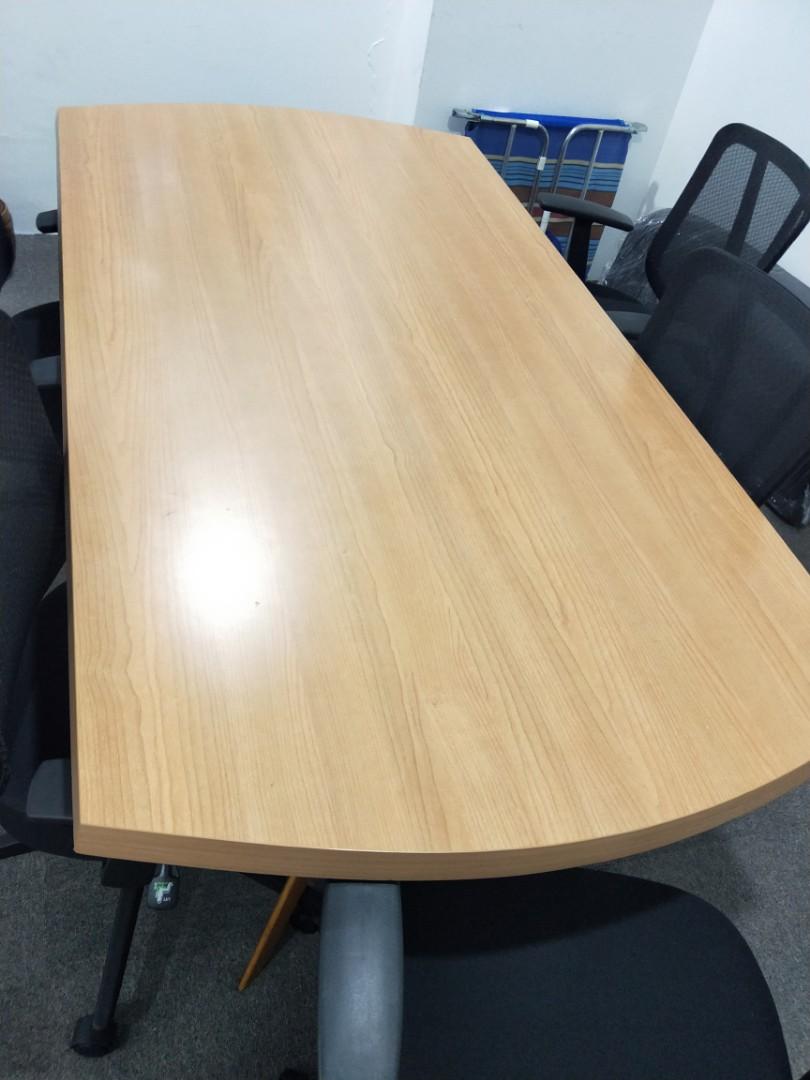 Conference table Maple, Furniture & Home Living, Furniture, Tables ...