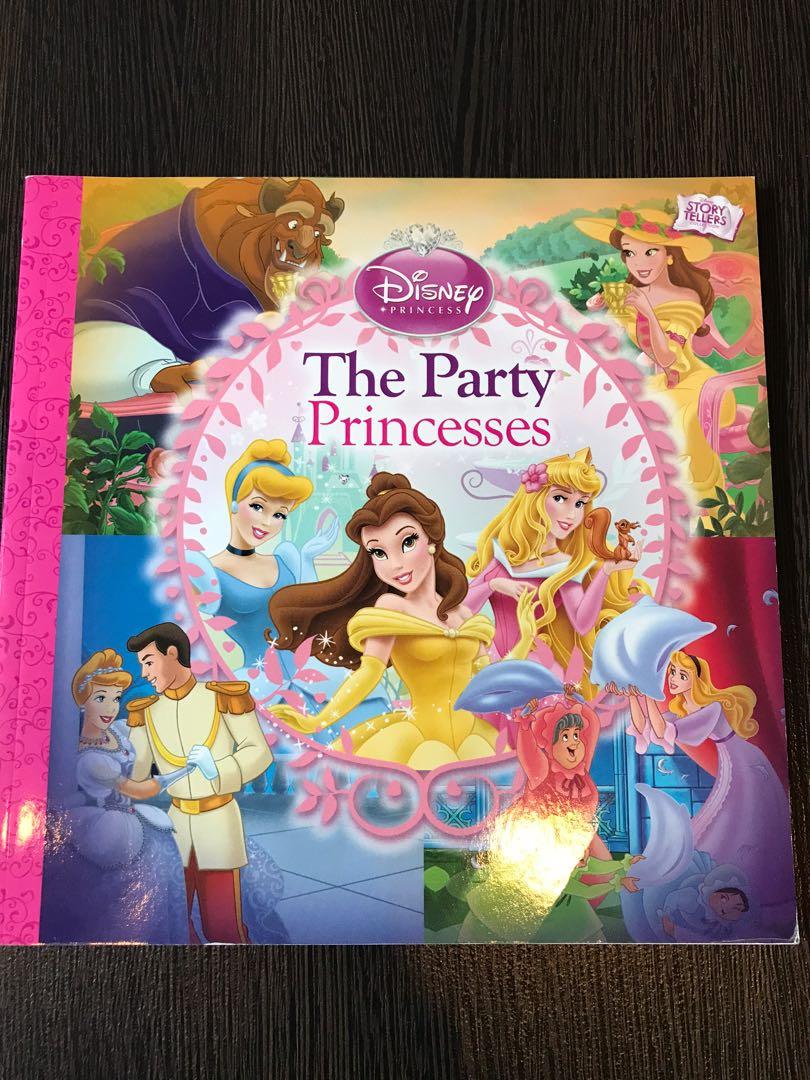 Disney Princess-The Party Princesses, Hobbies & Toys, Books & Magazines ...