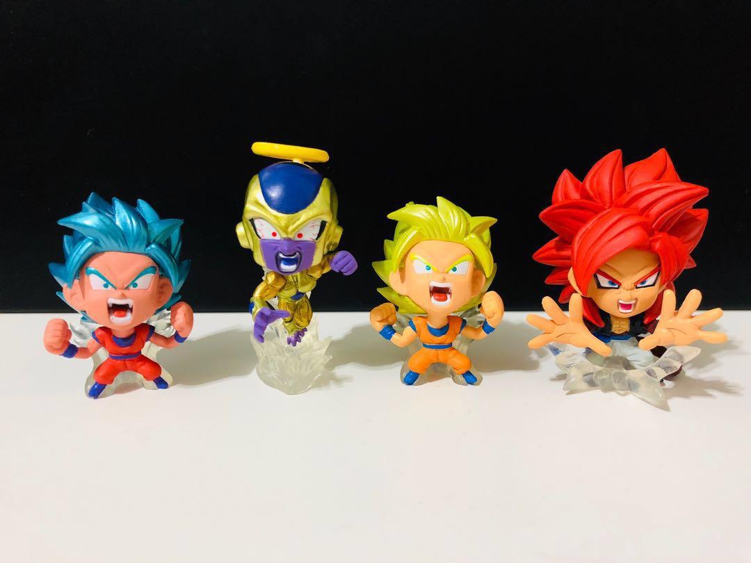 Dragon ball Chibi version Gashapon figure - Full Set of 4, Hobbies ...