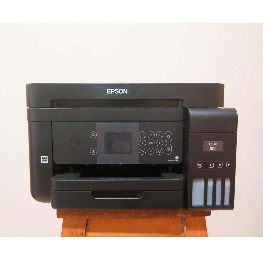 EPSON L6170 PRINTER/SCANNER/COPIER IN ONE, Computers & Tech, Printers ...