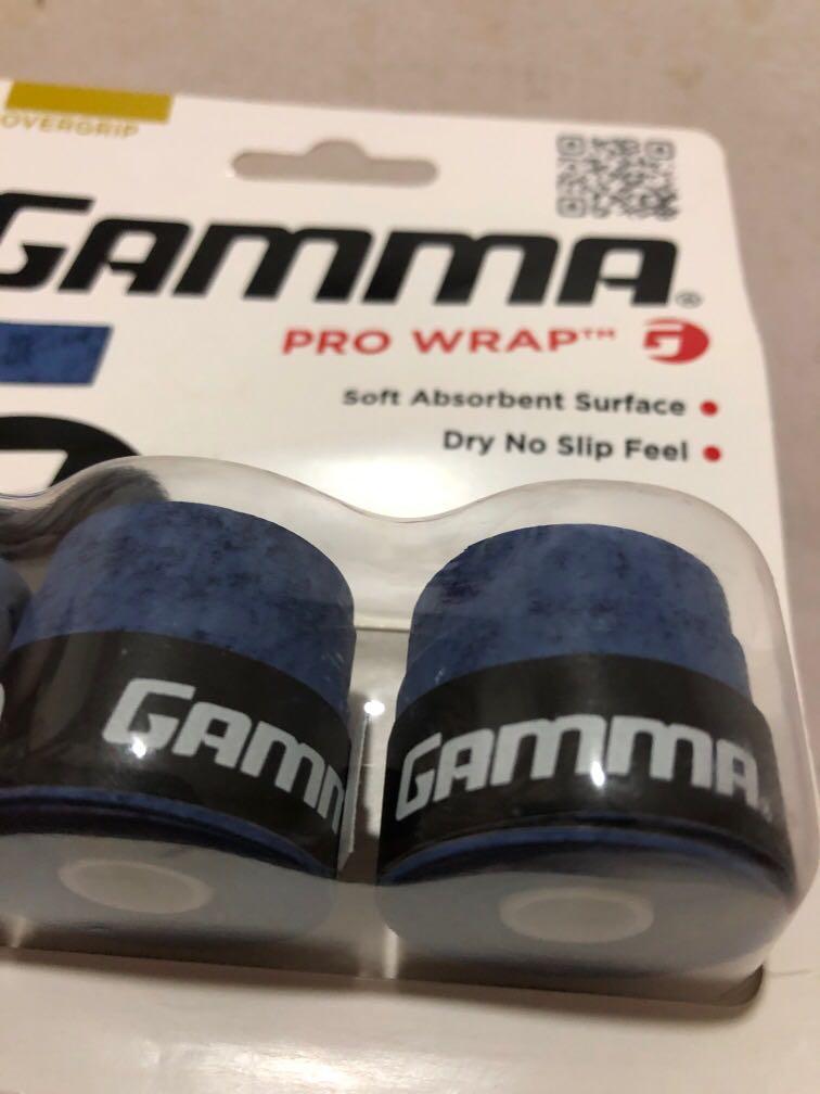GAMMA pro wrap dry overgrip, Sports Equipment, Sports & Games, Racket ...