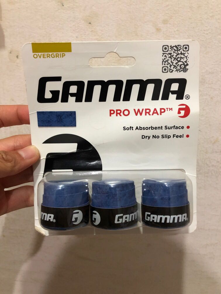 GAMMA pro wrap dry overgrip, Sports Equipment, Sports & Games, Racket ...