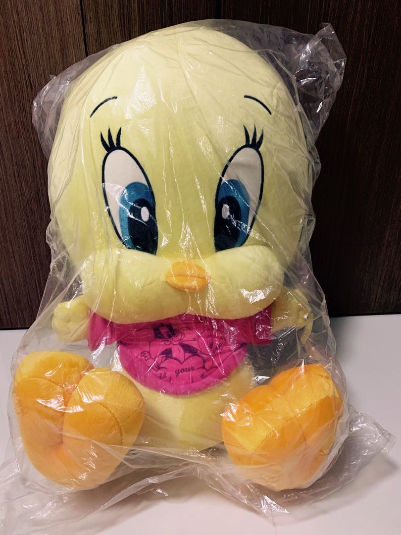 Giant Tweety Bird Plush Toy, Hobbies & Toys, Toys & Games on Carousell
