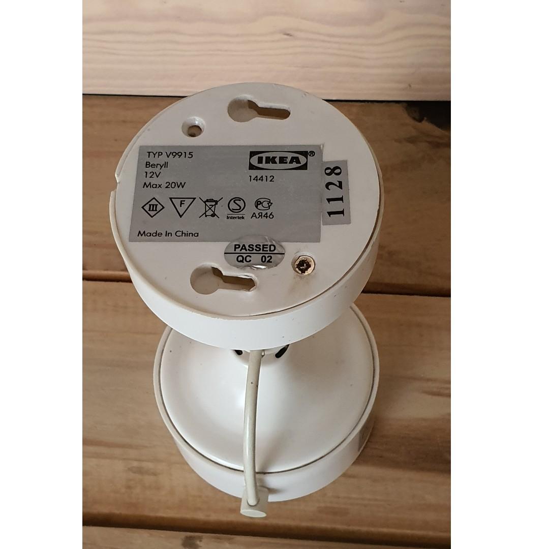 Ikea BERYLL lamp, Furniture & Home Living, Lighting & Fans, Lighting on Carousell