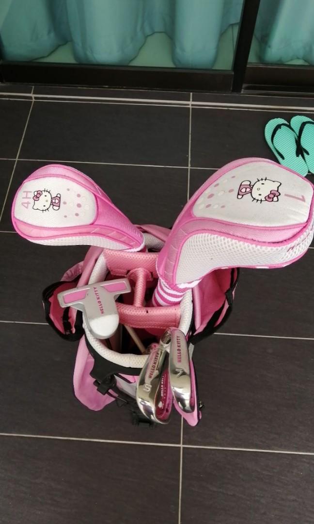 Limited Edition Hello Kitty Golf Set for girls, Sports Equipment, Other ...