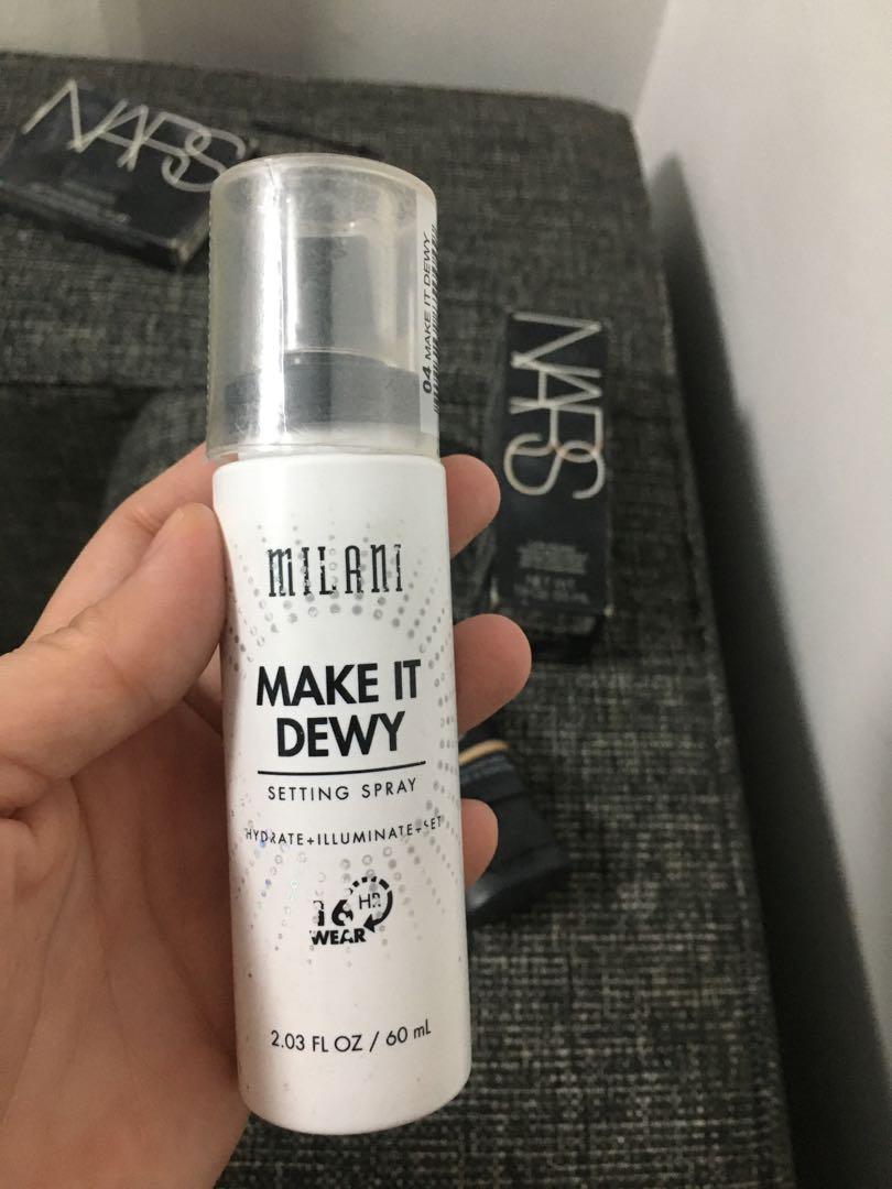Milani setting spray, Beauty & Personal Care, Face, Makeup on Carousell
