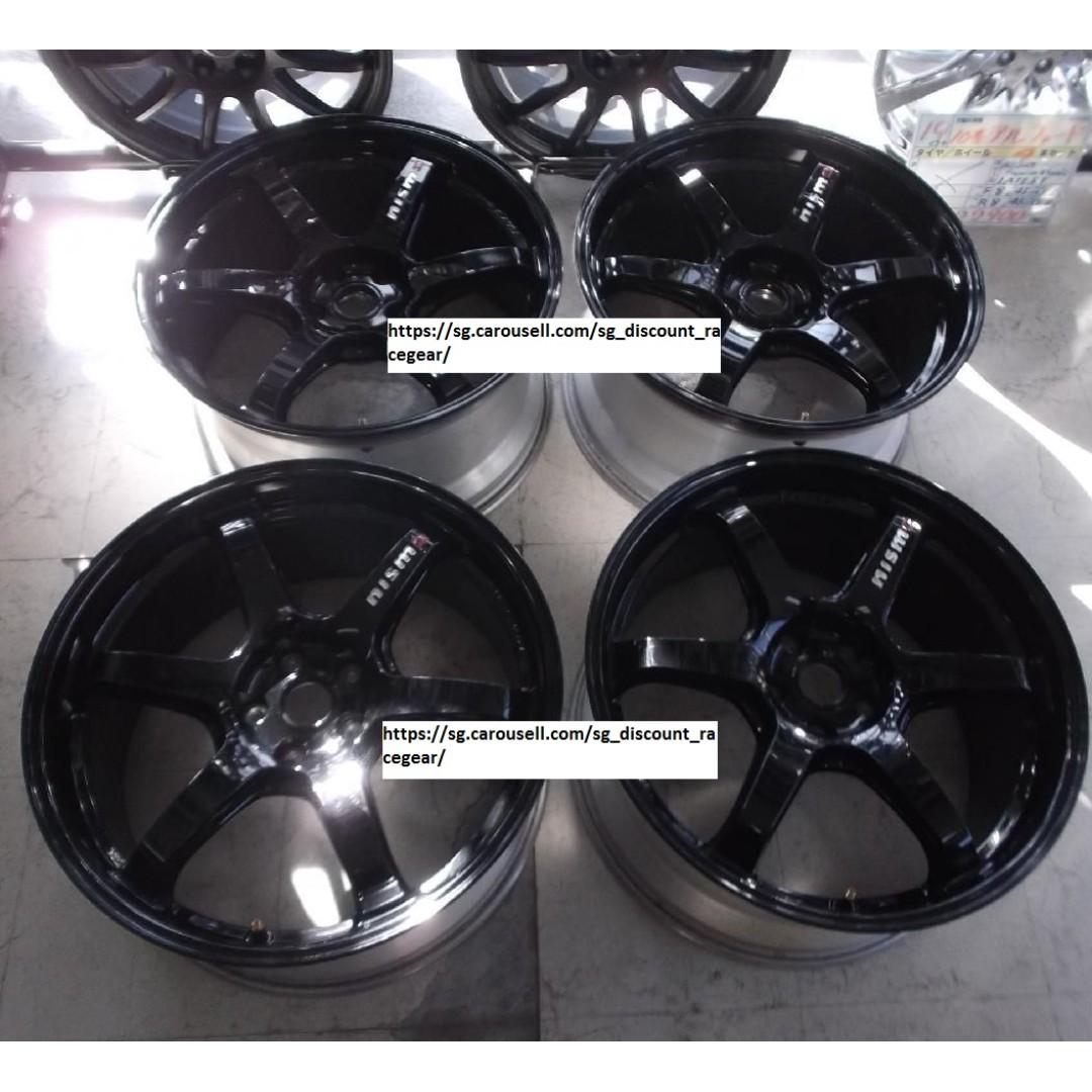 Nismo RAYS Nissan GTR GT-R R35 Original Wheels Forged Rims Set of 4 ...
