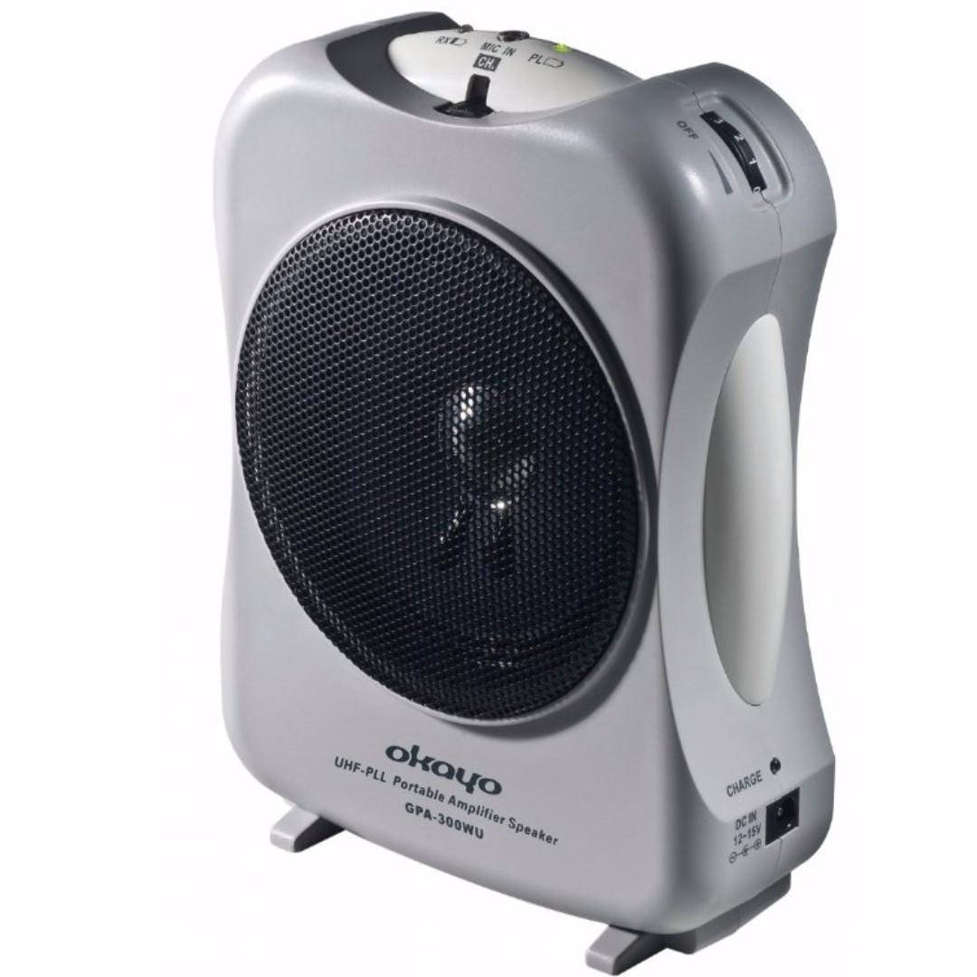 Okayo - Wireless Portable PA system – 10 watt ( GPA 300 WU ), Audio ...