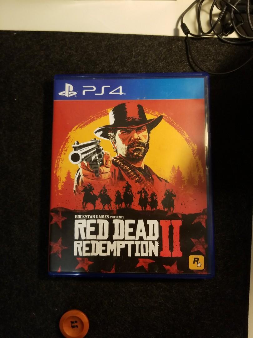Red dead redemption 2 RDR2 ps4, 遊戲機, 遊戲機遊戲, PlayStation - Carousell