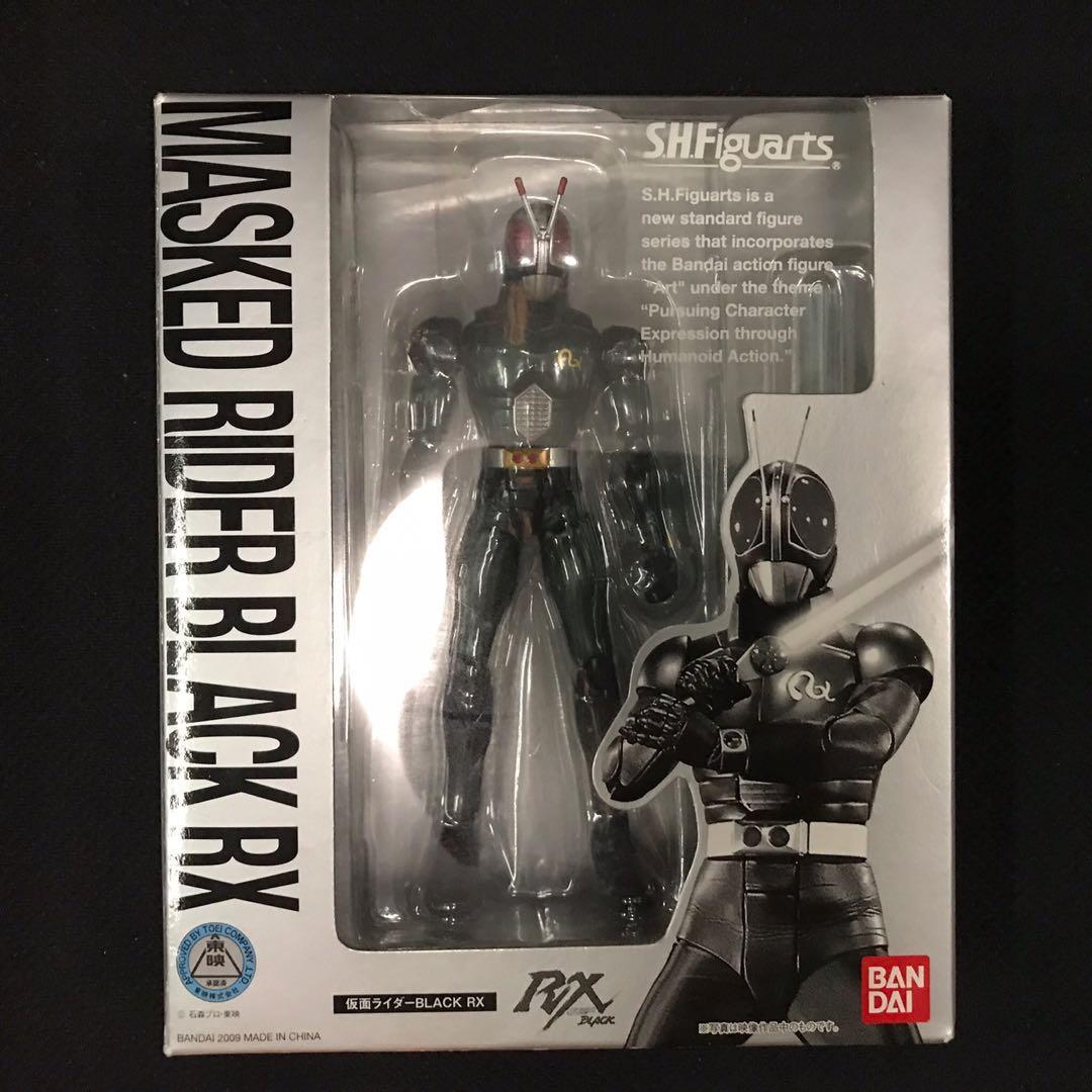 Shf Masked Rider Black RX & 電單車 幪面超人 Black RX, 興趣及遊戲, 玩具 & 遊戲類 - Carousell