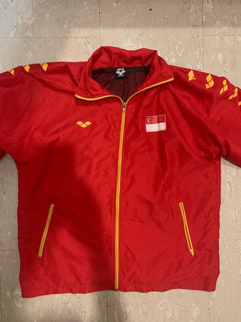 Singapore swimming tracksuit, Sports Equipment, Sports & Games, Water ...