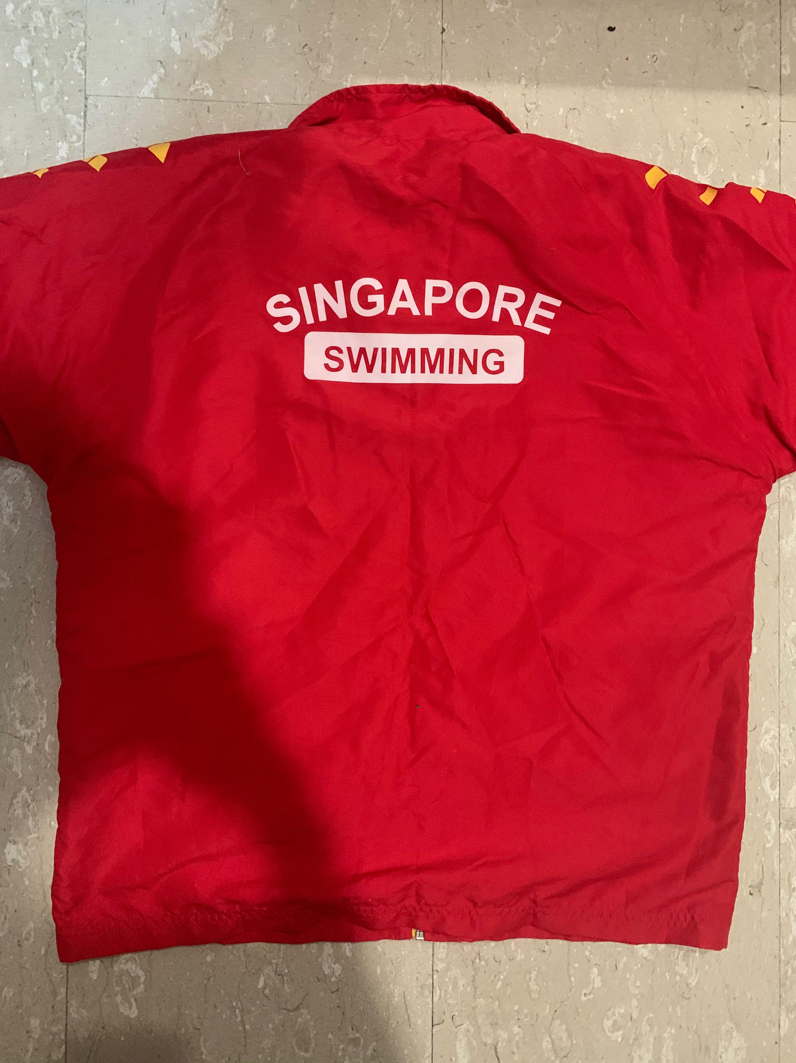 Singapore swimming tracksuit, Sports Equipment, Sports & Games, Water ...