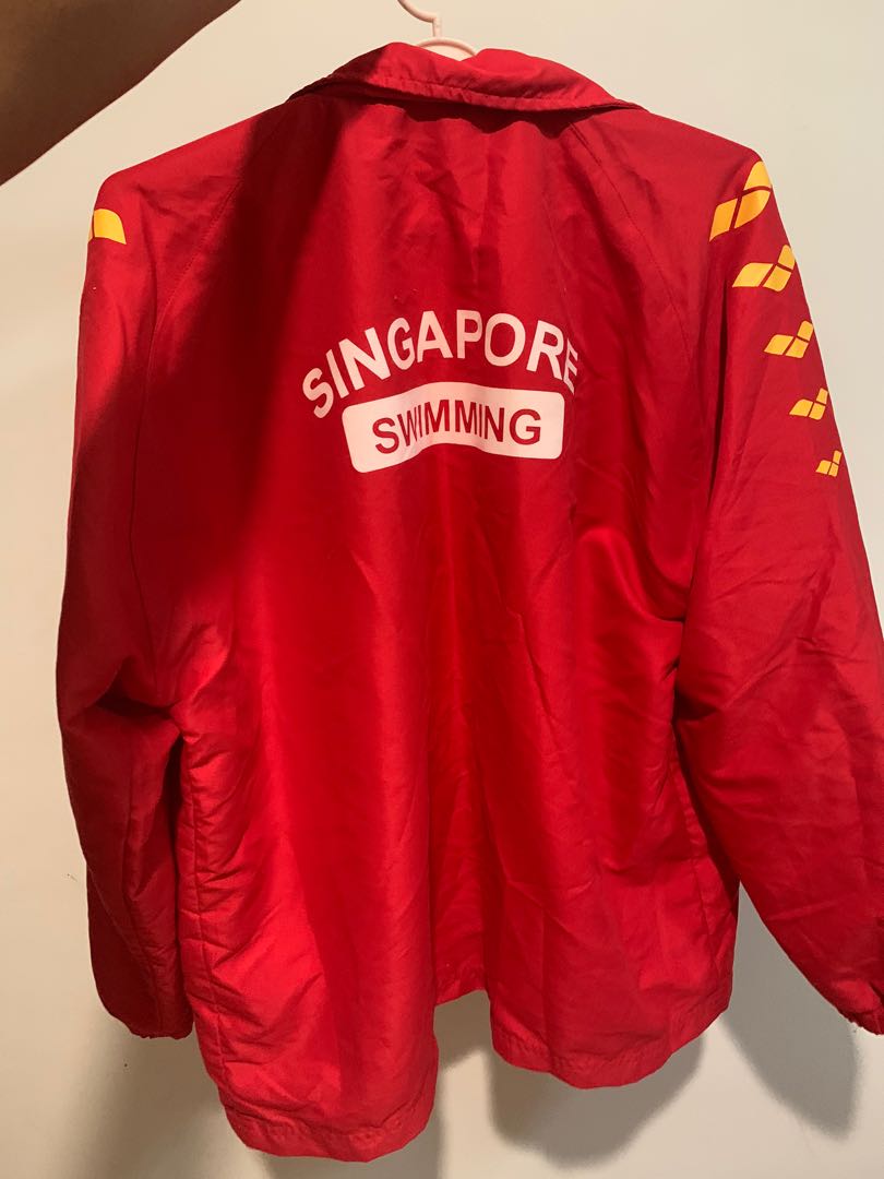 Singapore swimming tracksuit, Sports Equipment, Sports & Games, Water ...
