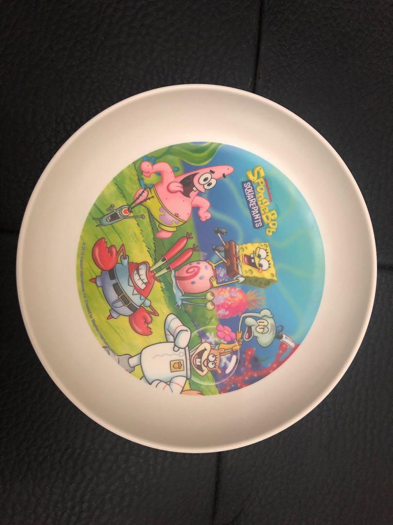 Spongebob plate, Furniture & Home Living, Kitchenware & Tableware ...