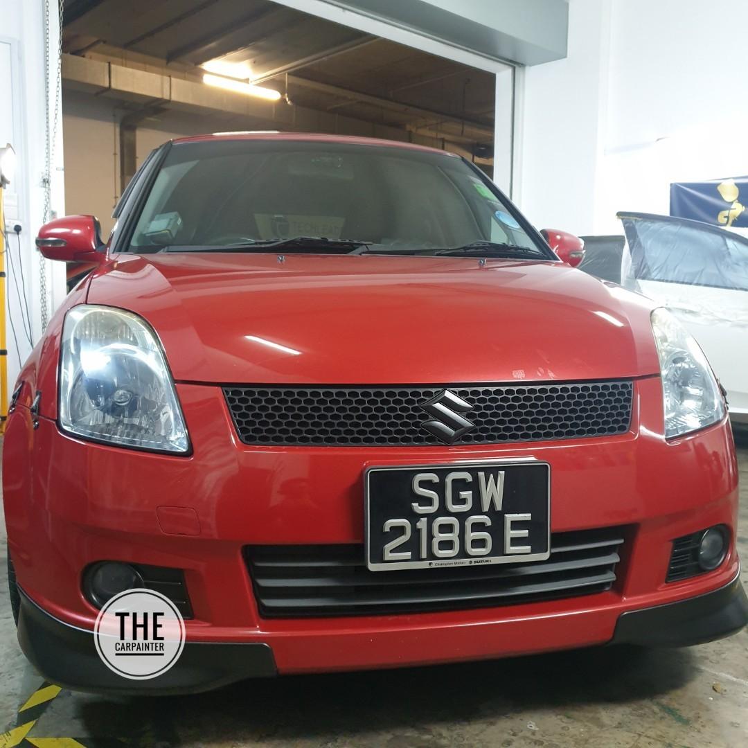 Suzuki Swift Front Bumper Mirror Plastidip Spray Service, Car ...