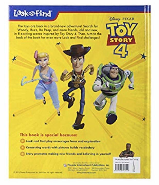 Toy Story 4 - Look and Find Toy Story 4, Hobbies & Toys, Books ...