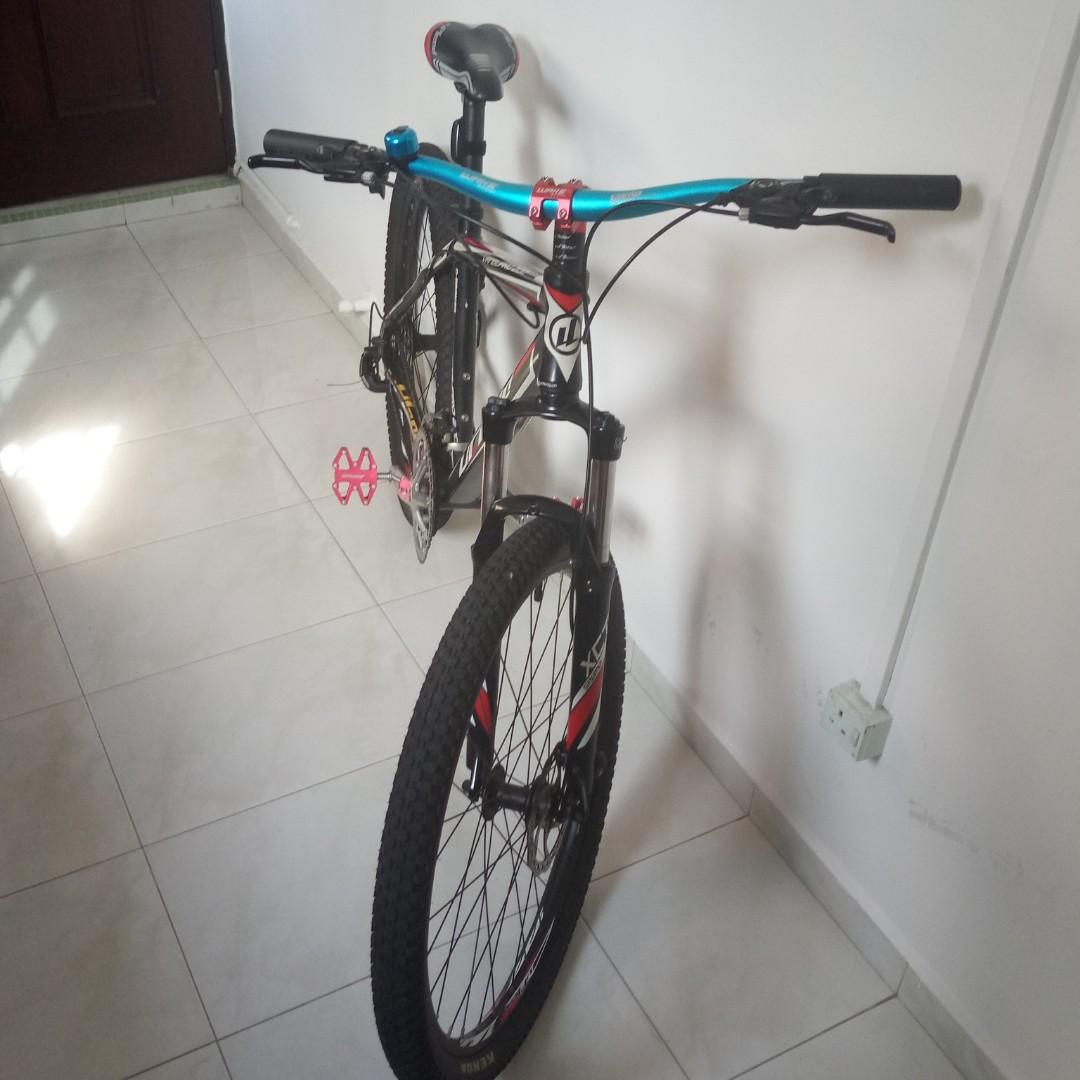 Upland Vanguard 200 hardtail mtb black, Sports Equipment, Bicycles ...