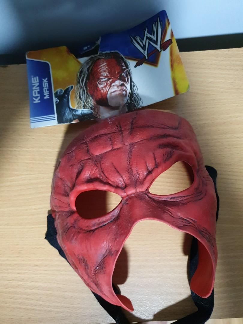 WWE Kane Mask (Velcro Strap), Everything Else on Carousell