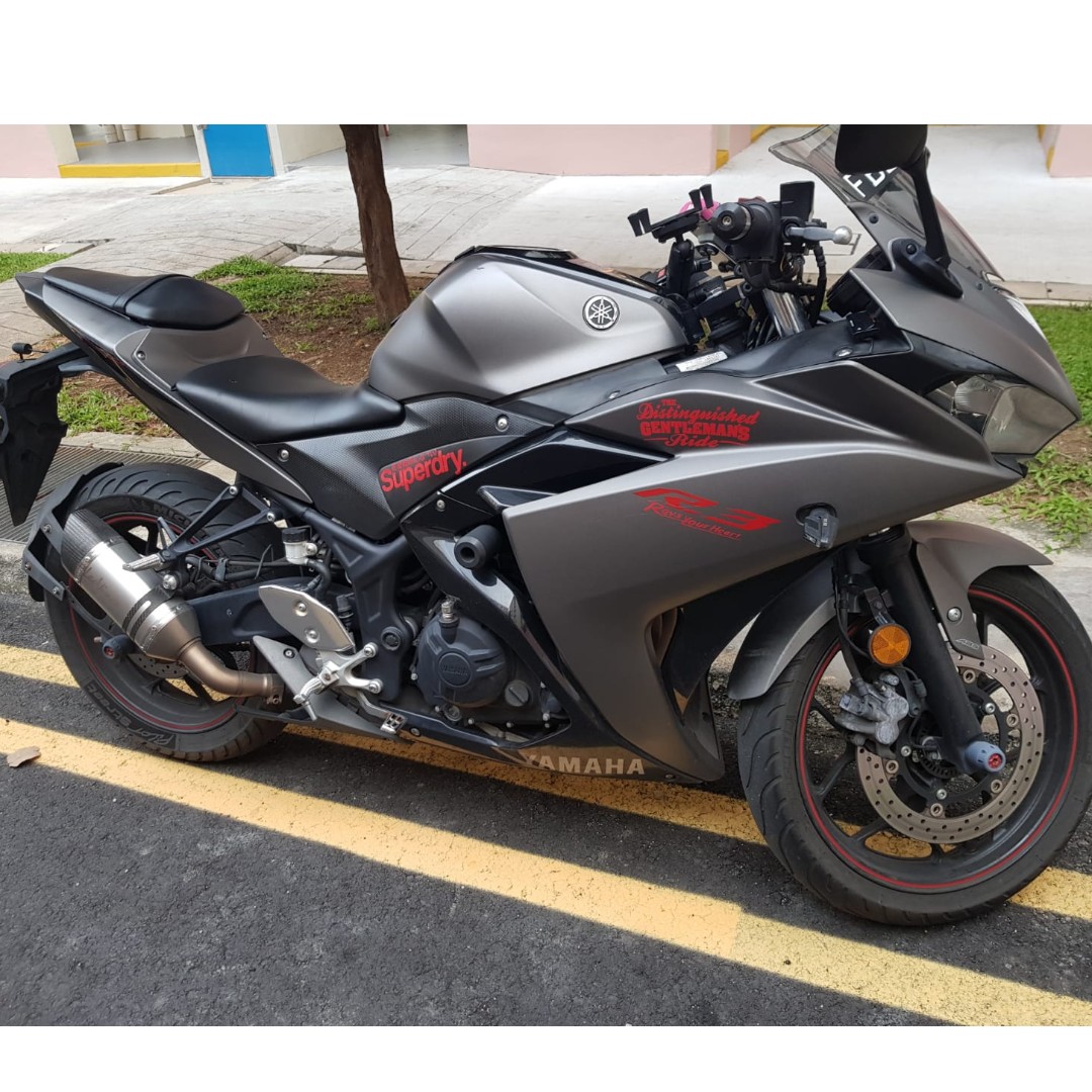 Yamaha R3 YZF R3 , Motorcycles, Motorcycles for Sale, Class 2A on Carousell