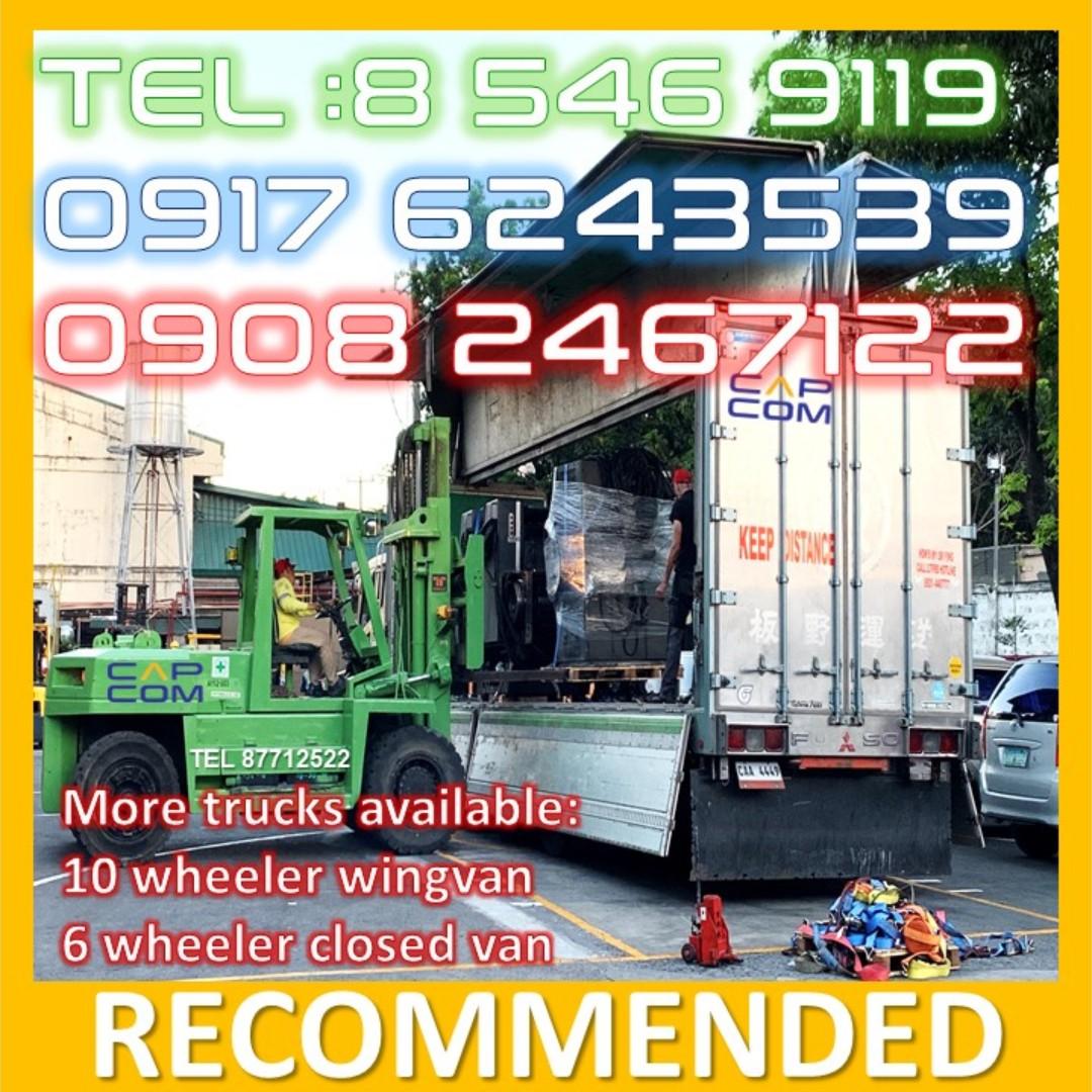 10 Wheeler wing van open truck open dropside drop side truck boom truck ...