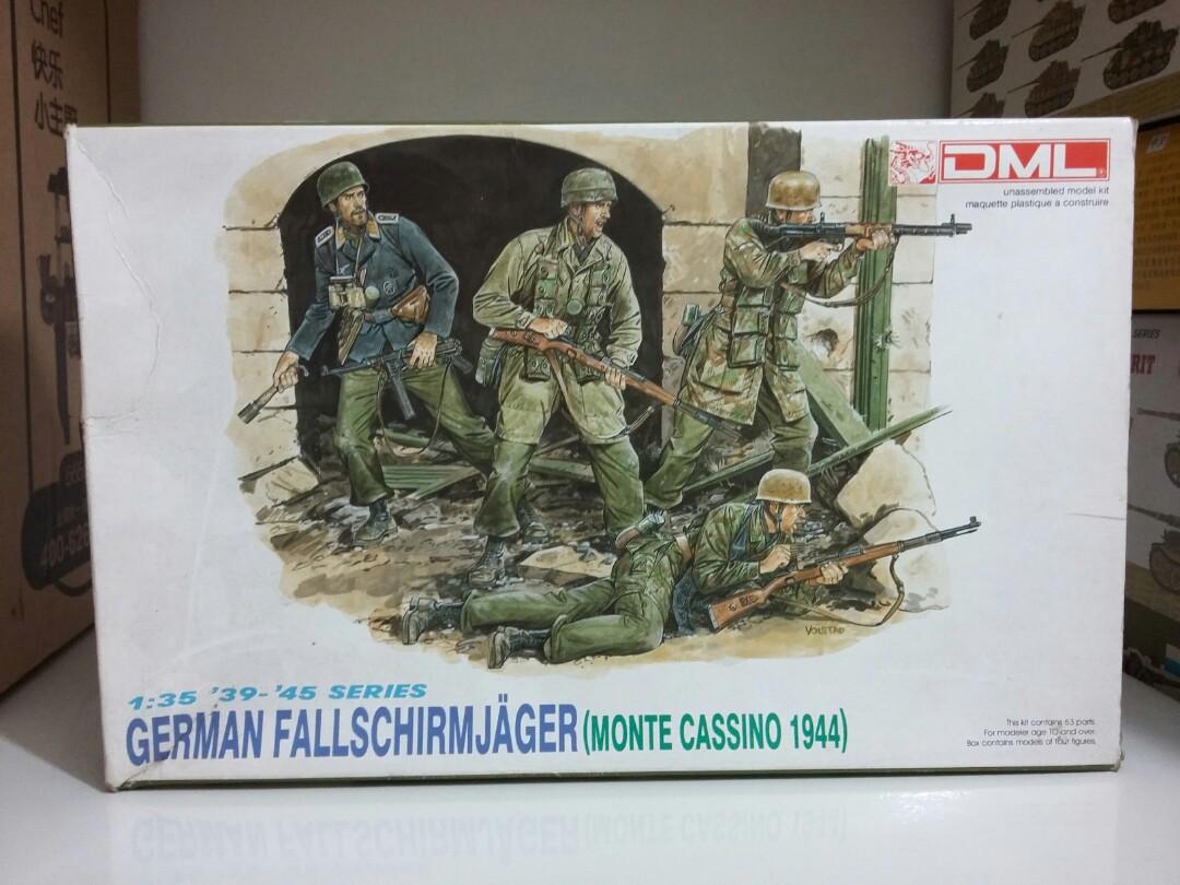 1/35 Dragon WW2 German Fallschirmjager paratrooper, Hobbies & Toys ...
