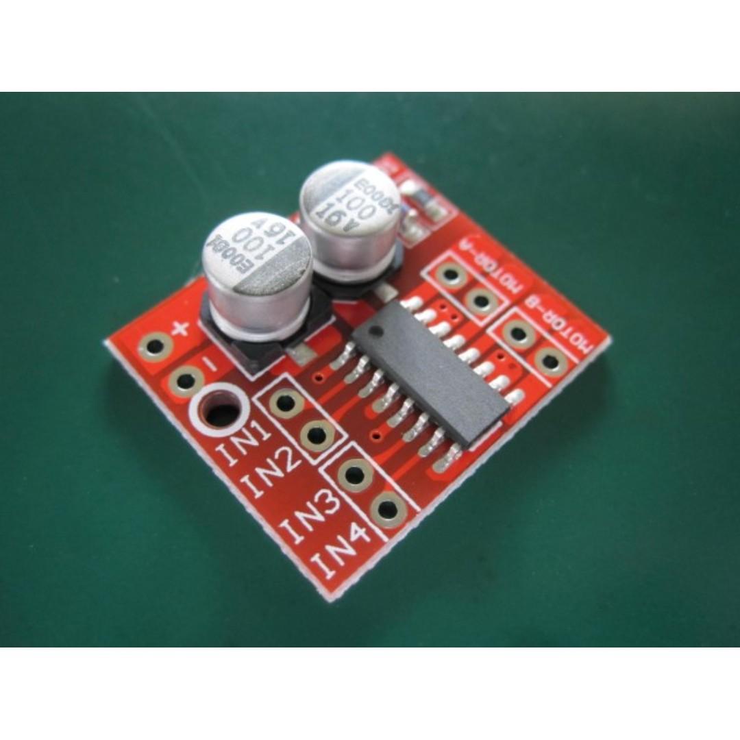 1.5A Mini Dual Channel DC Motor Driver Module L298N PWM Speed Control ...