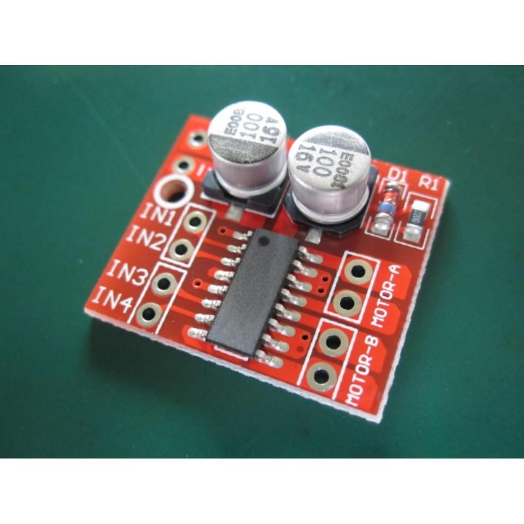 1.5A Mini Dual Channel DC Motor Driver Module L298N PWM Speed Control ...