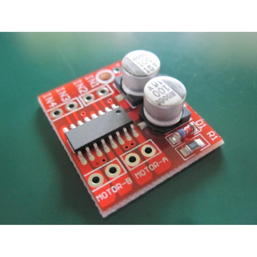 1.5A Mini Dual Channel DC Motor Driver Module L298N PWM Speed Control ...
