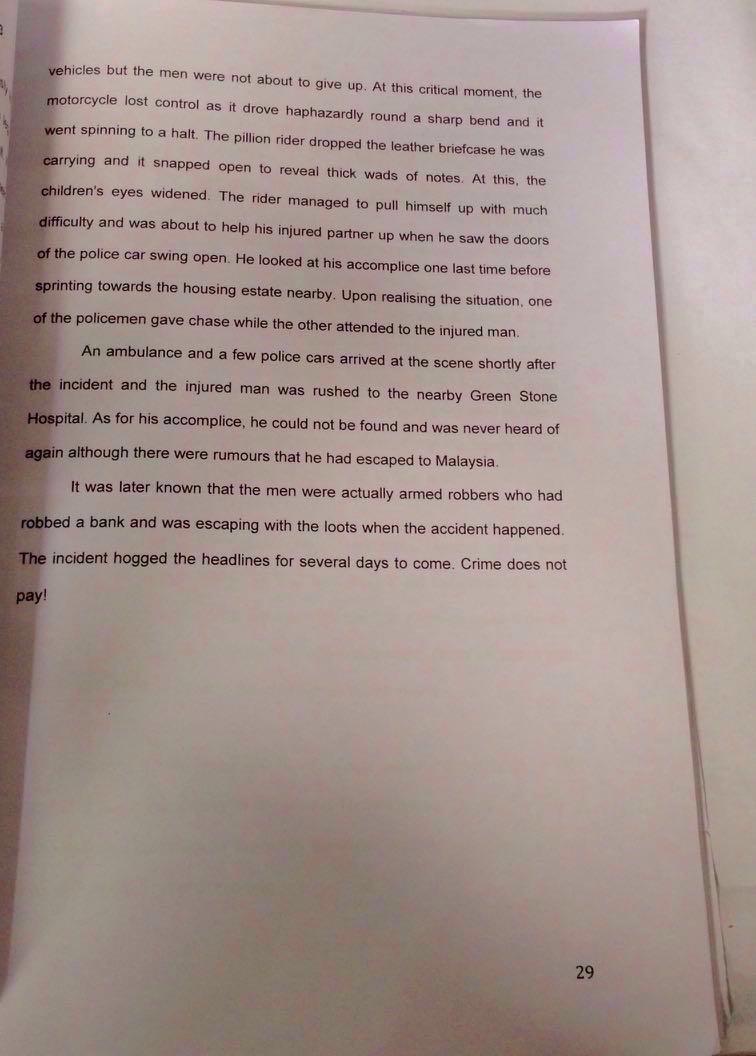 (2020 available) 2018 P6 PSLE Composition Publication | Tao Nan School ...