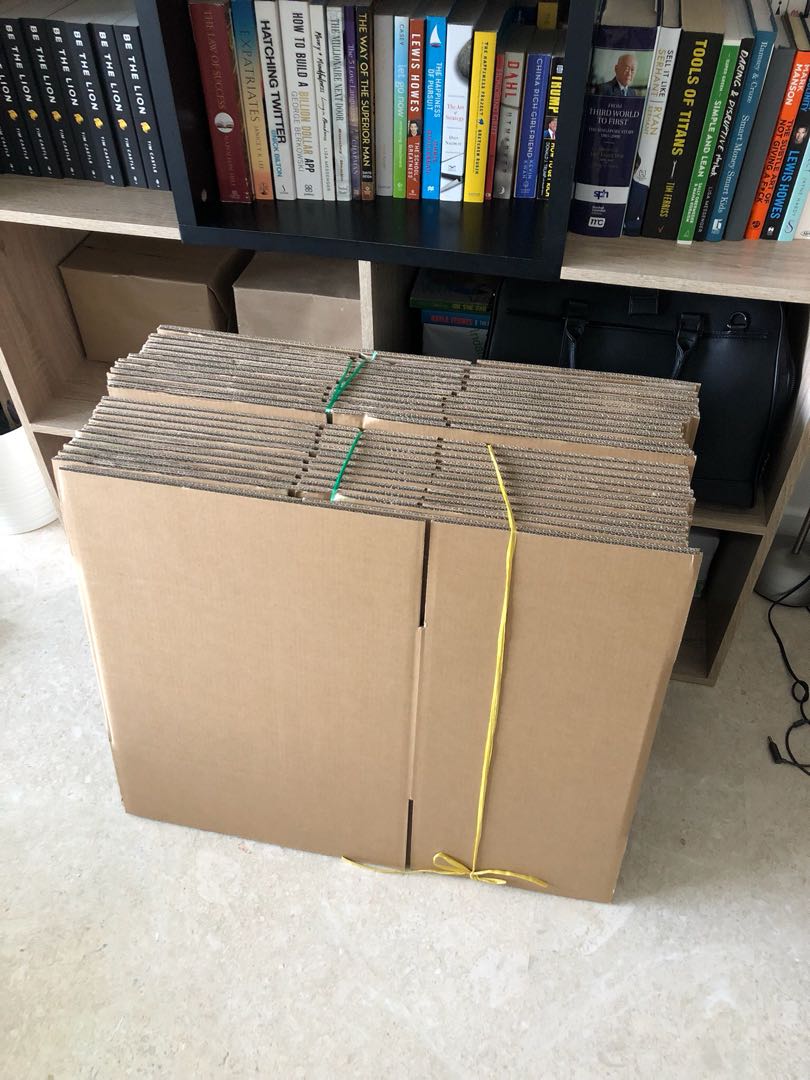 20 x new cardboard boxes, Furniture & Home Living, Home Improvement ...