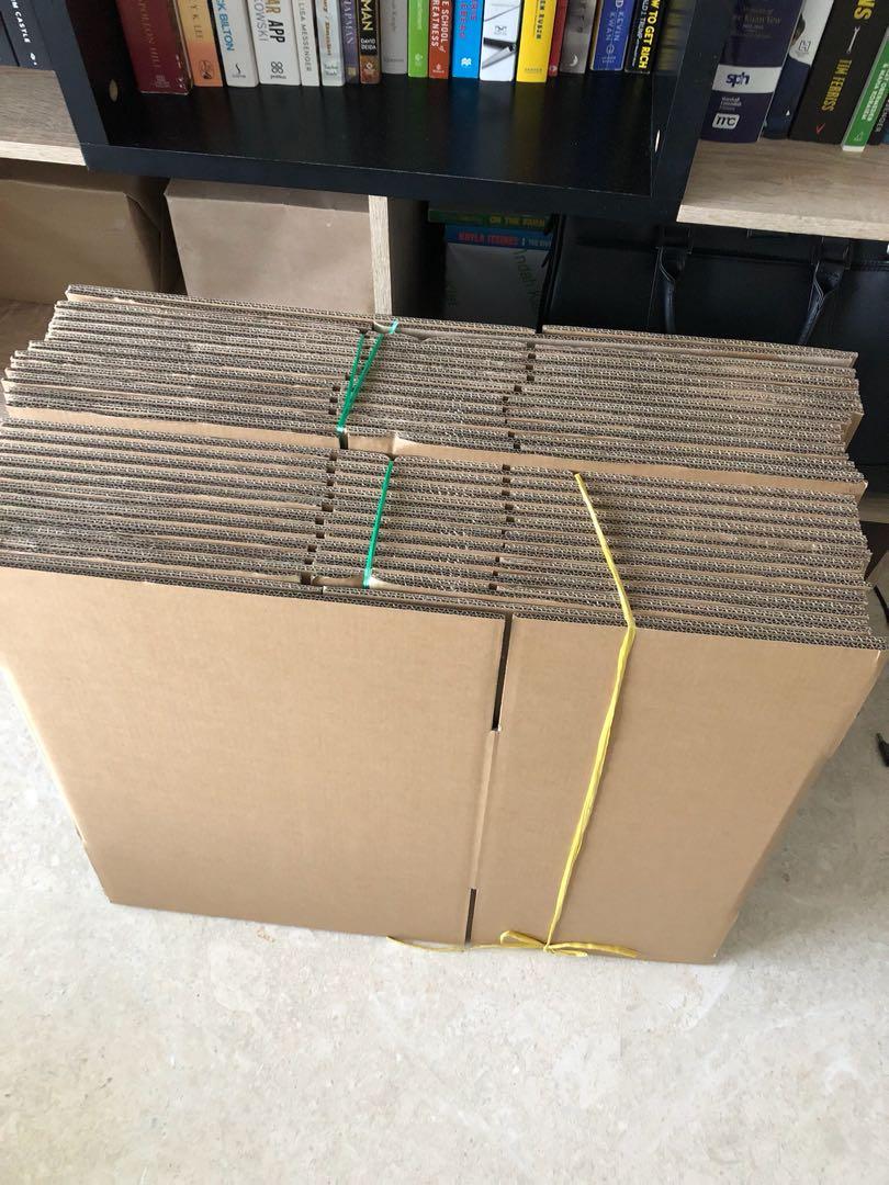 20 x new cardboard boxes, Furniture & Home Living, Home Improvement ...