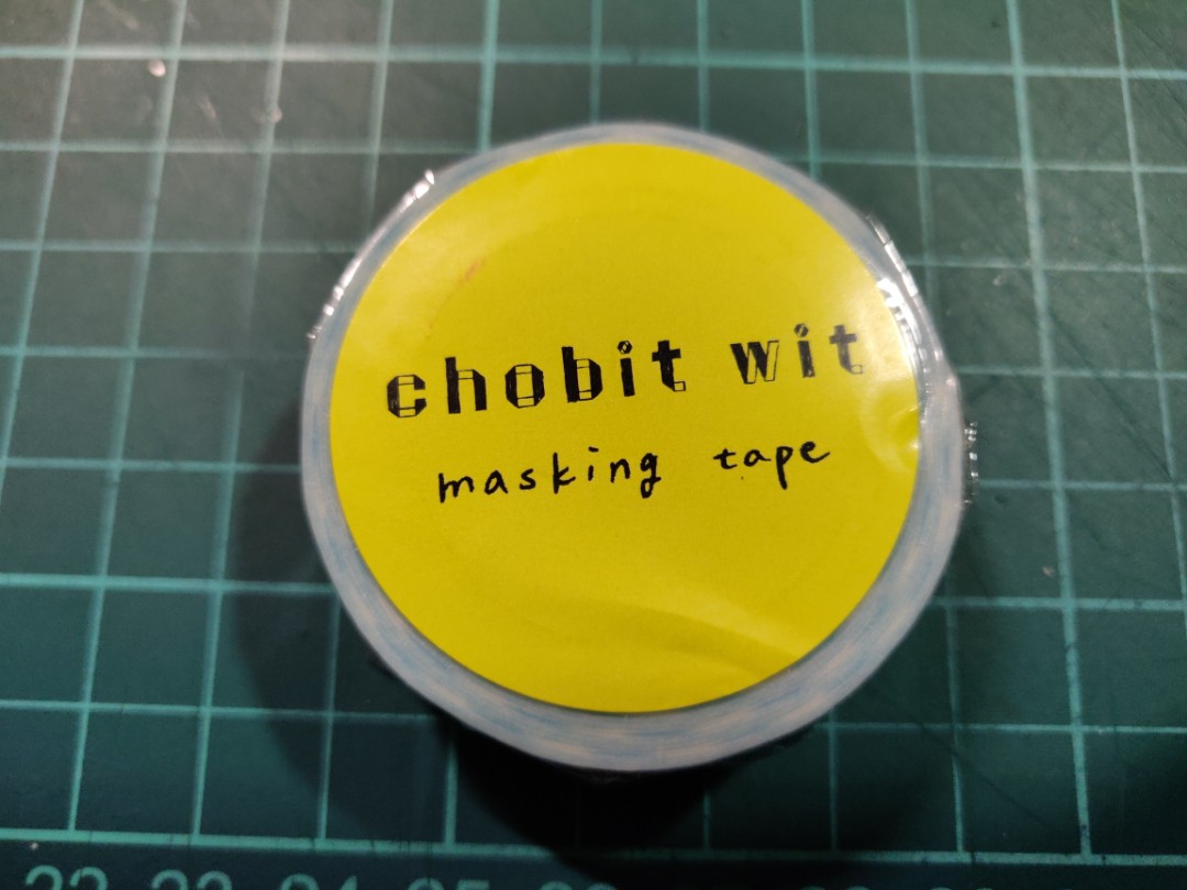 全新日本 GreenFlash * Chobit wit 紙膠帶, 興趣及遊戲, 手作＆自家設計, 工藝用品及工具 - Carousell
