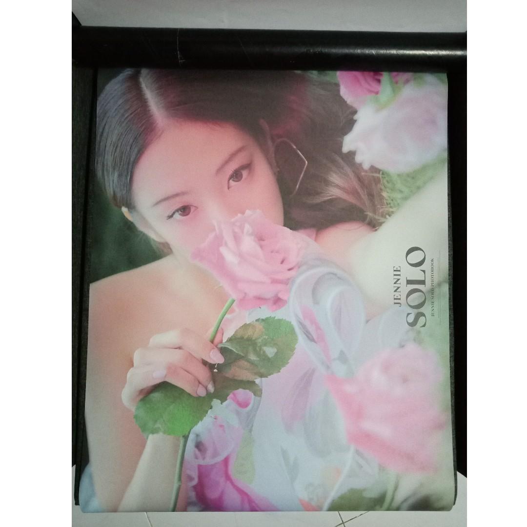 BLACKPINK JENNIE SOLO NORMAL EDITION DOUBLE SIDED POSTER POB, Hobbies ...