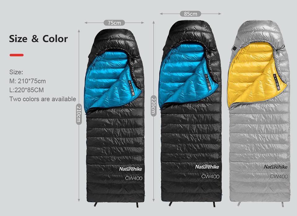 Brand New - Naturehike CW400 L size Sleeping Bag going @ $50 ONLY ...