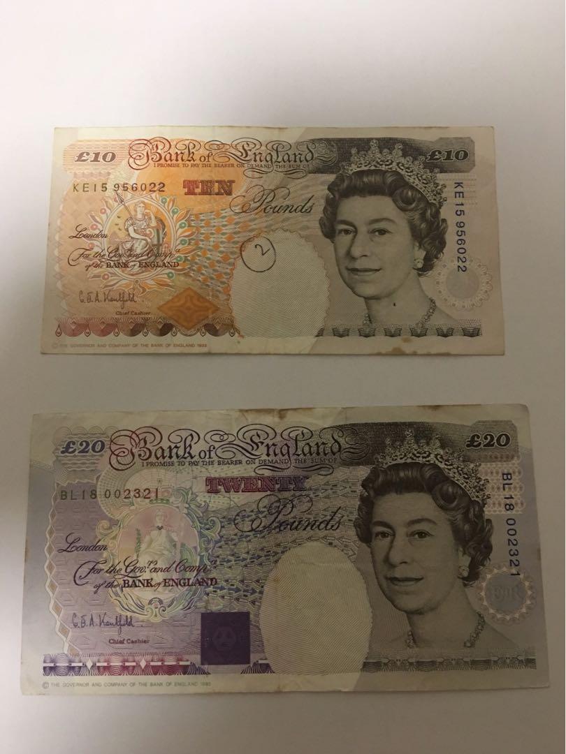 Vintage British note, Hobbies & Toys, Memorabilia & Collectibles ...