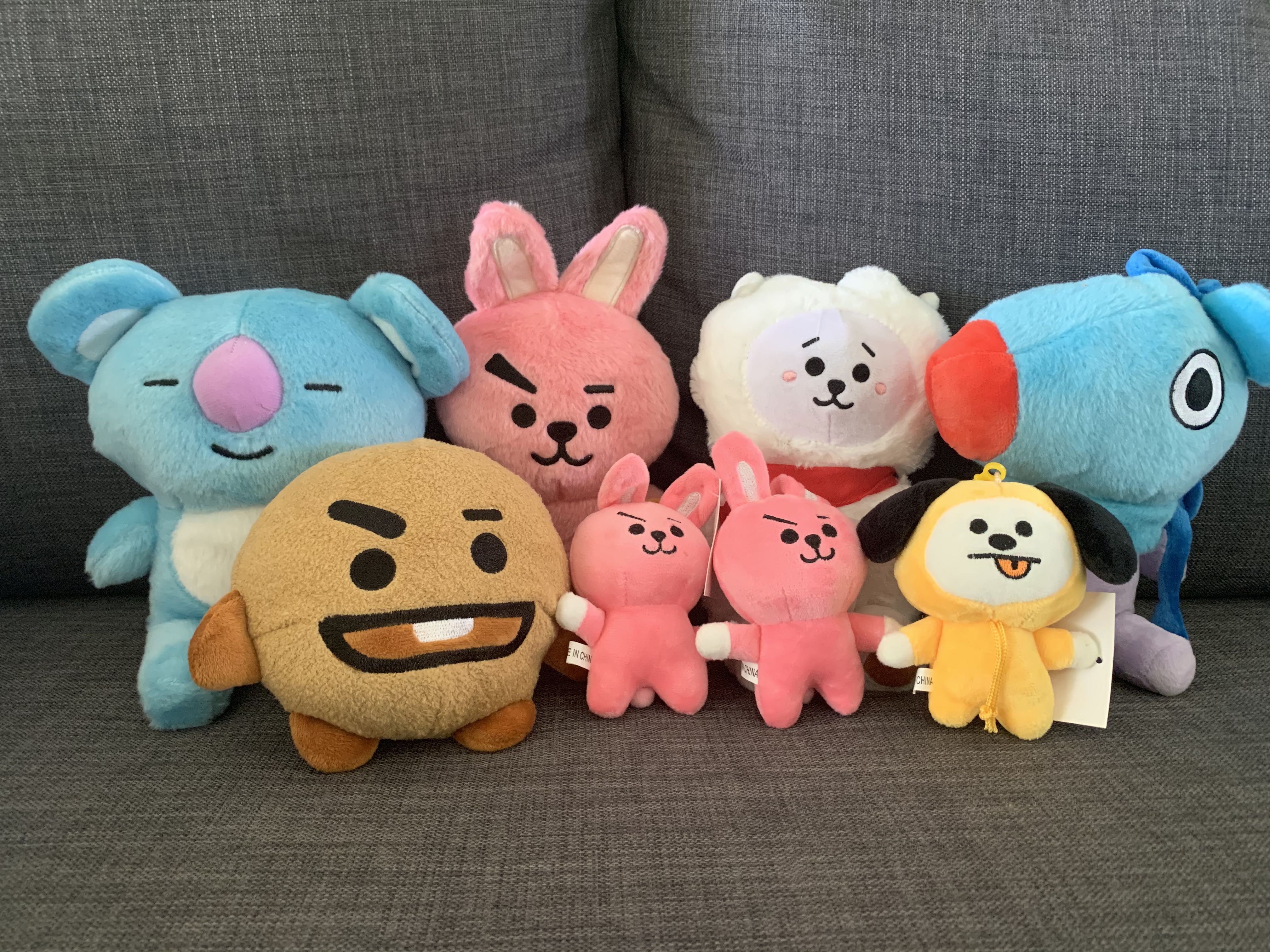 BT21 Soft toys/Plushies, Hobbies & Toys, Memorabilia & Collectibles ...