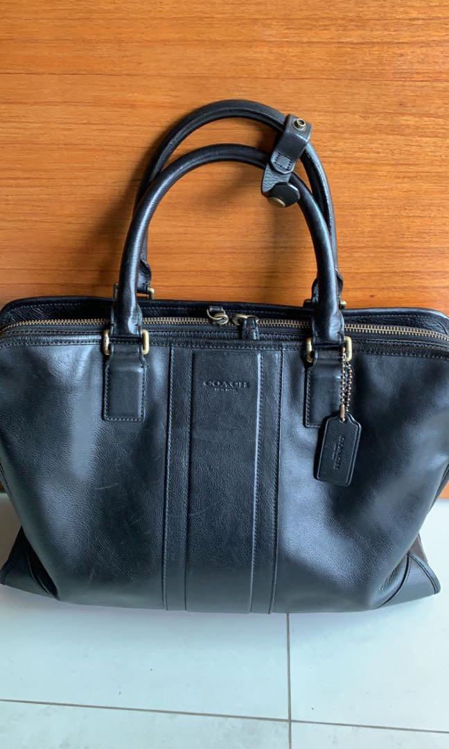 Coach Male Handbag, Luxury, Bags & Wallets on Carousell