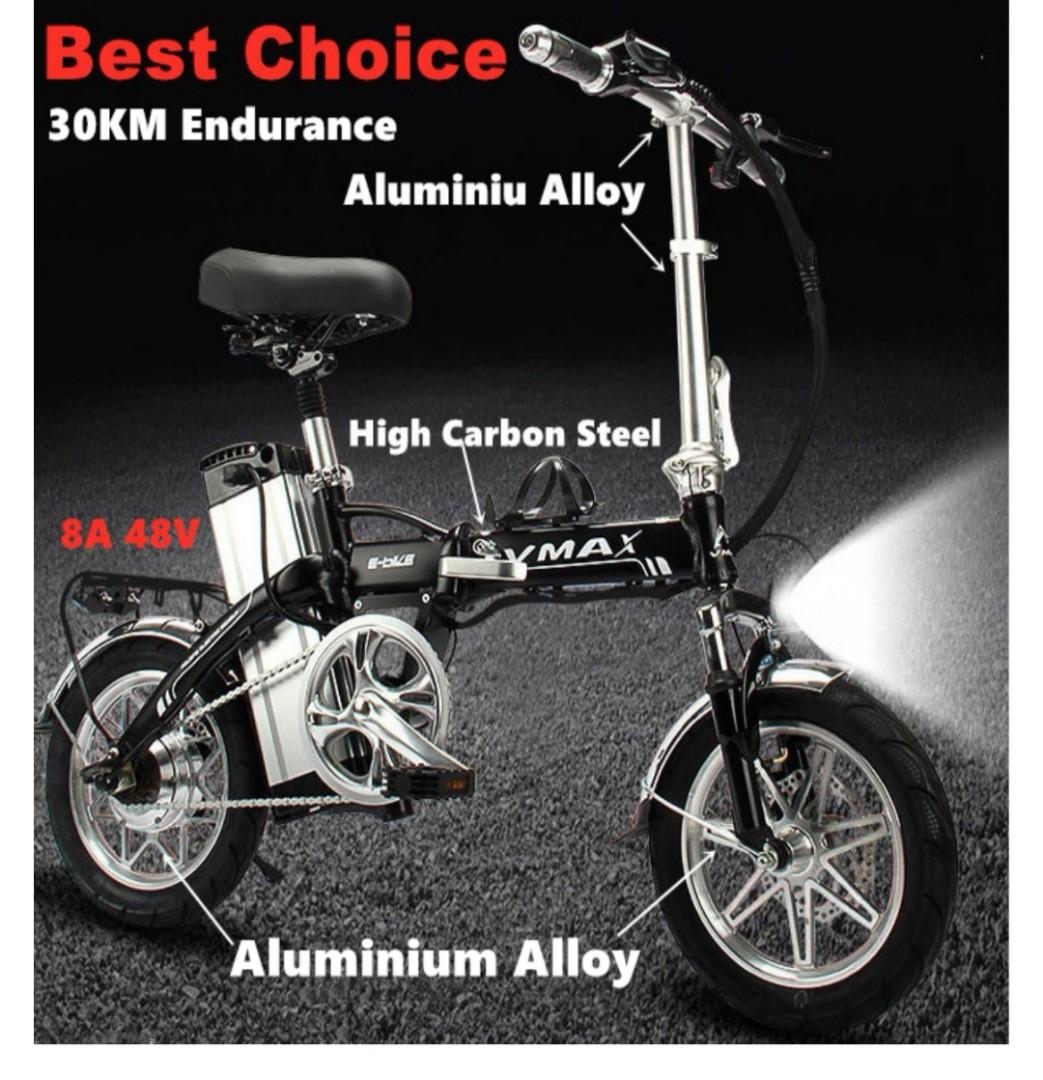 Electric Bike VMAX 22A, Sports Equipment, Bicycles & Parts, Bicycles on ...