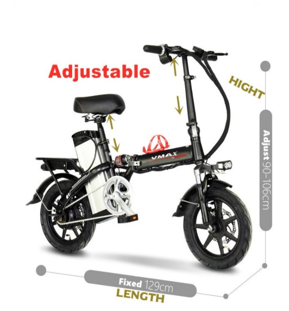 Electric Bike VMAX 22A, Sports Equipment, Bicycles & Parts, Bicycles on ...