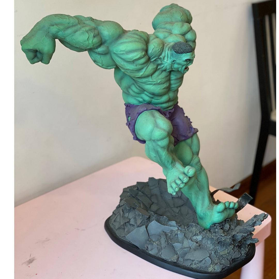 Hulk Comiquette Statue by Sideshow, Hobbies & Toys, Toys & Games on ...
