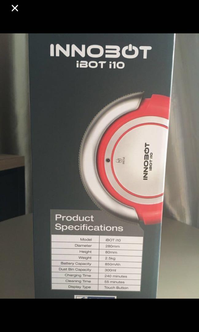 Innobot iBot i10, TV & Home Appliances, Vacuum Cleaner & Housekeeping ...